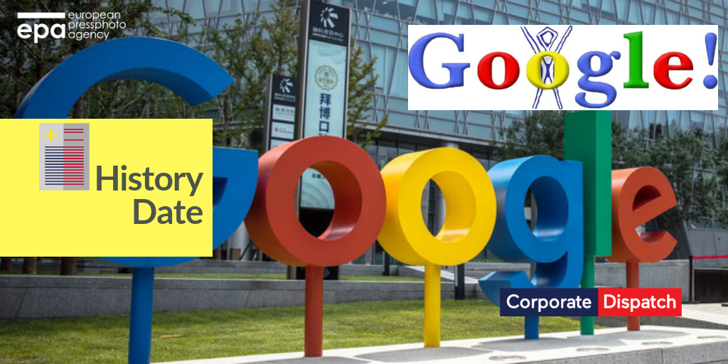 On this day in 1998, Google was incorporated
