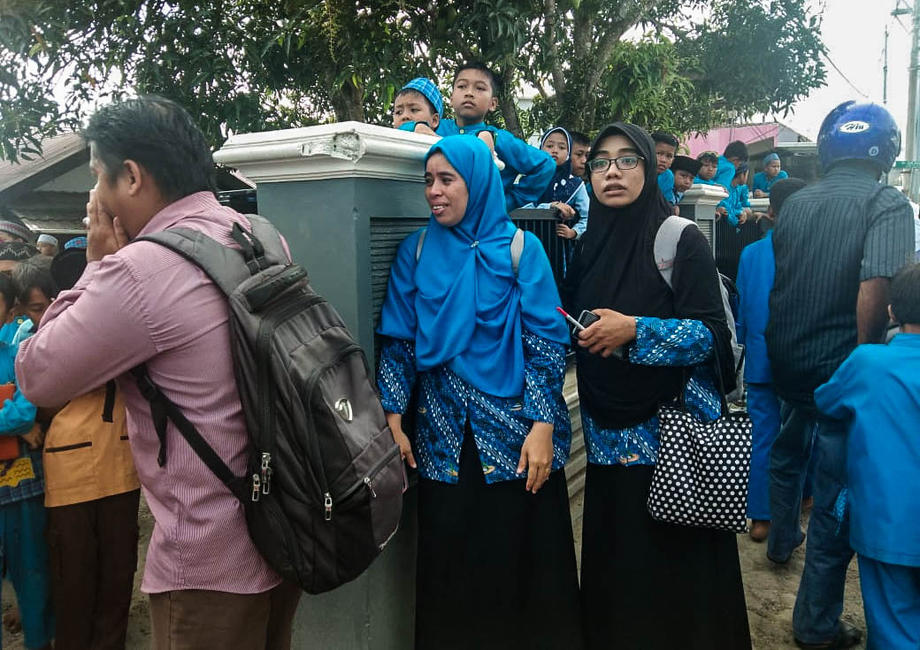 Earthquake in Ambon, Indonesia
