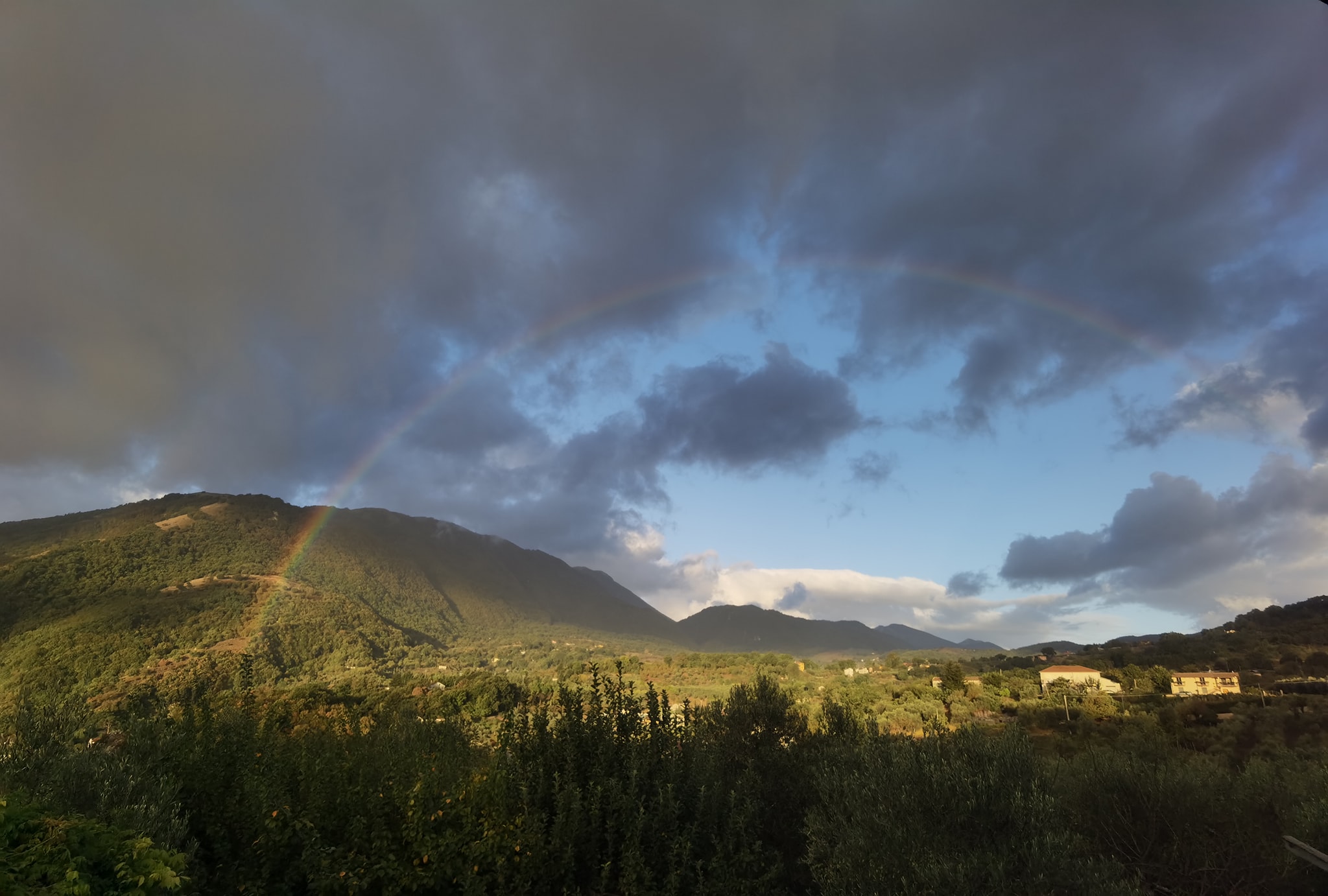 Photo Story – Rainbow of hope in Caposele, Italy