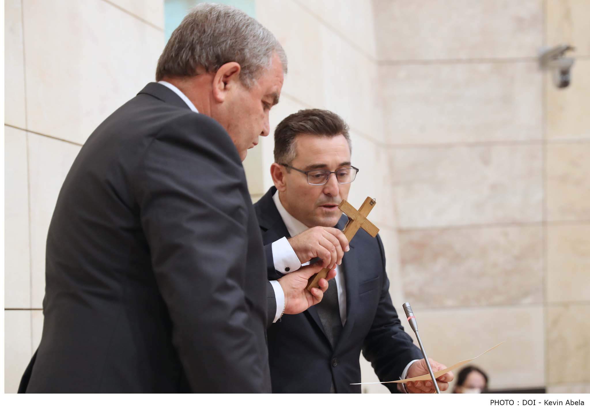 Dr Bernard Grech sworn in as Member of Parliament