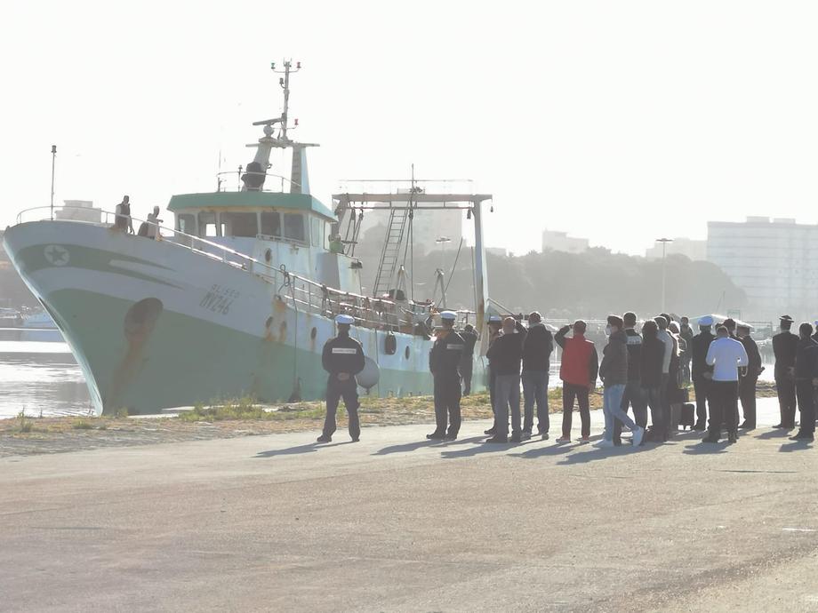 Italian fishing boat involved in Libyan shootout docks in Sicily