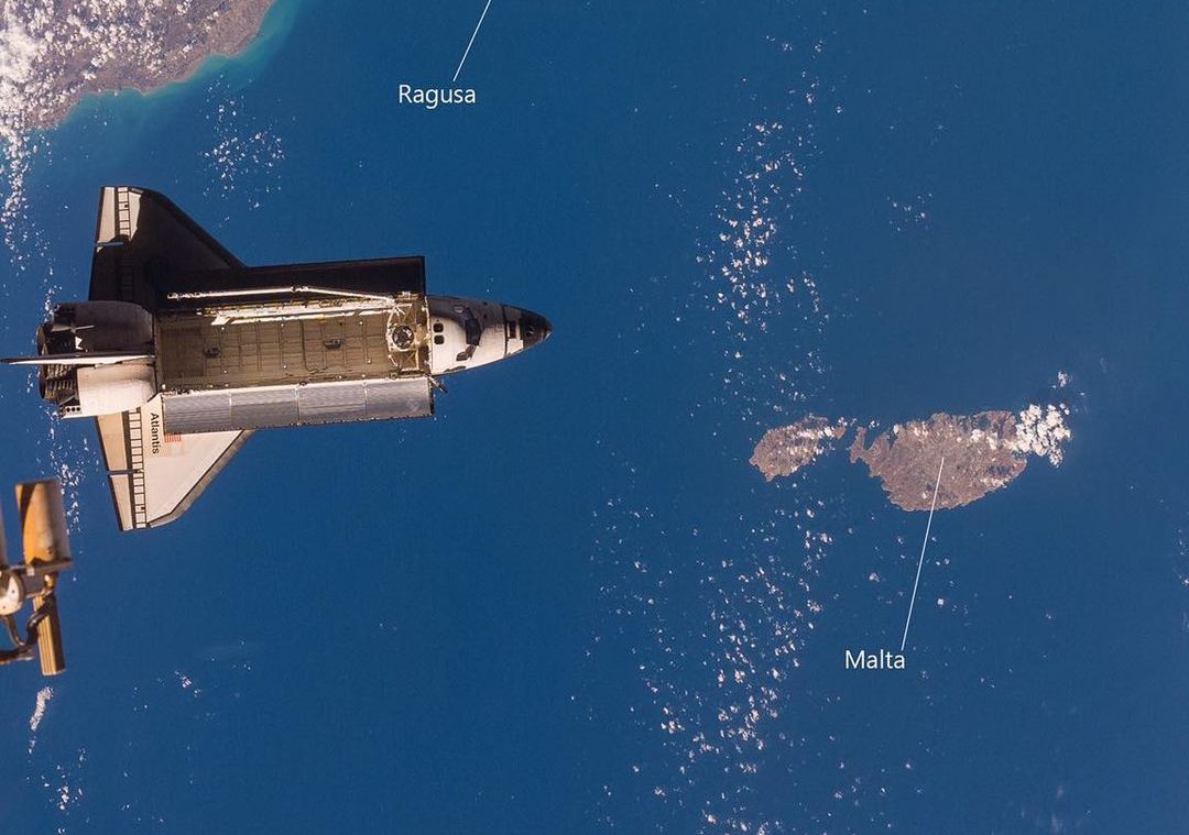 Photo Story – Malta from Space as probably never seen before