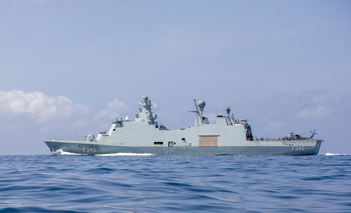 Danish frigate uses lethal force against pirates in Gulf of Guinea