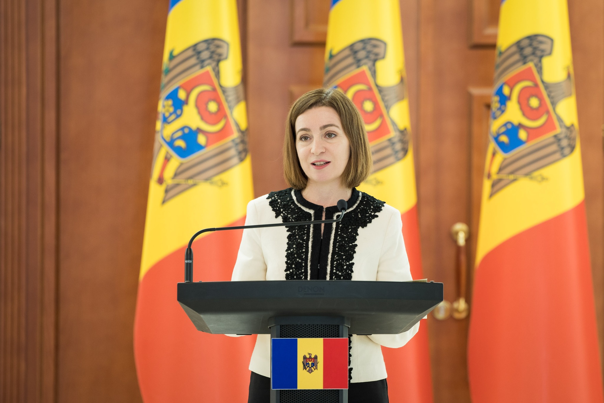 Moldovan President Maia Sandu Backs Romania Unification Vote