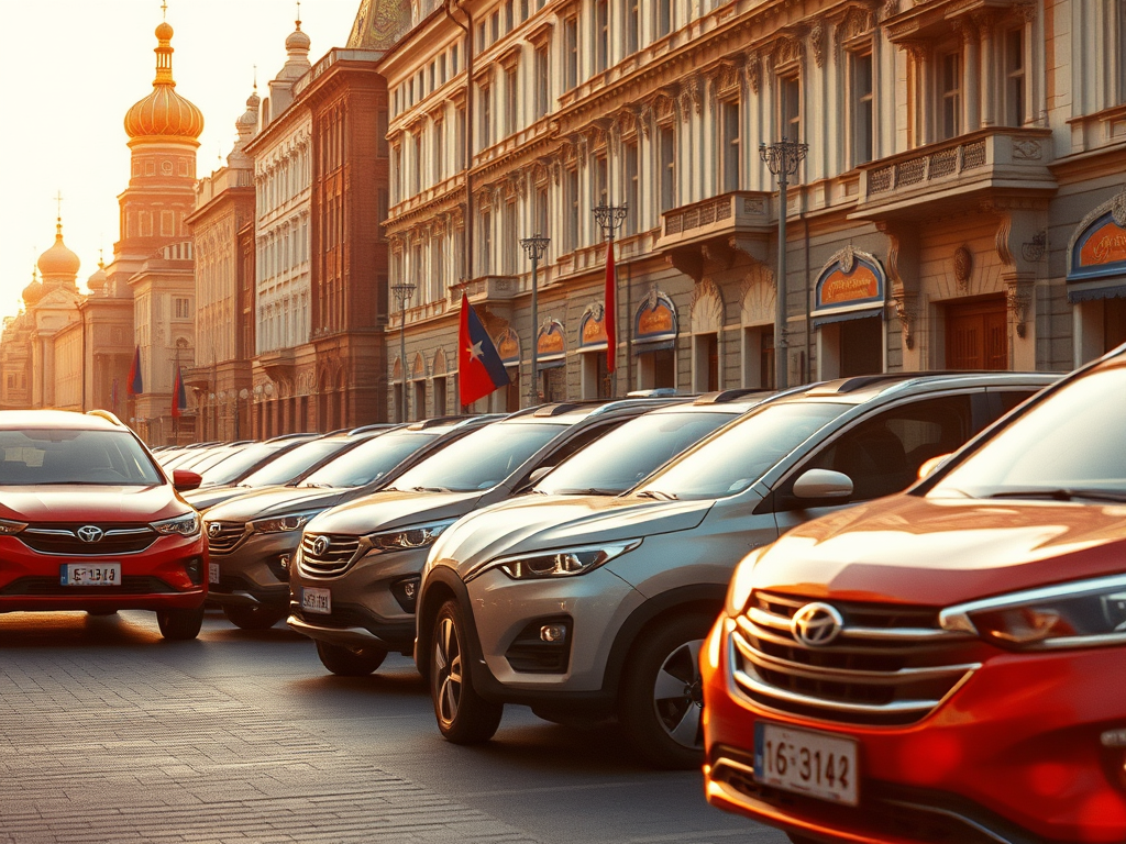 China car sales in Russia reach record levels