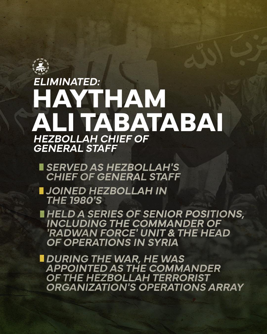 Israel kills Hezbollah military leader in Beirut strike