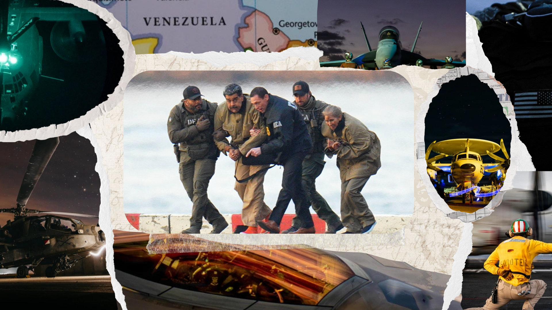 US flexed air power in Maduro extraction mission